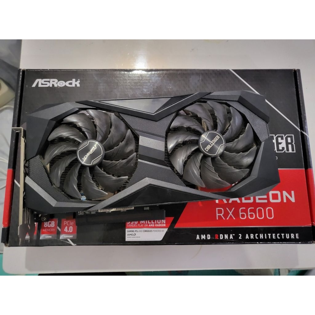 Jual VGA RX 6600 asrock challanger | Shopee Indonesia