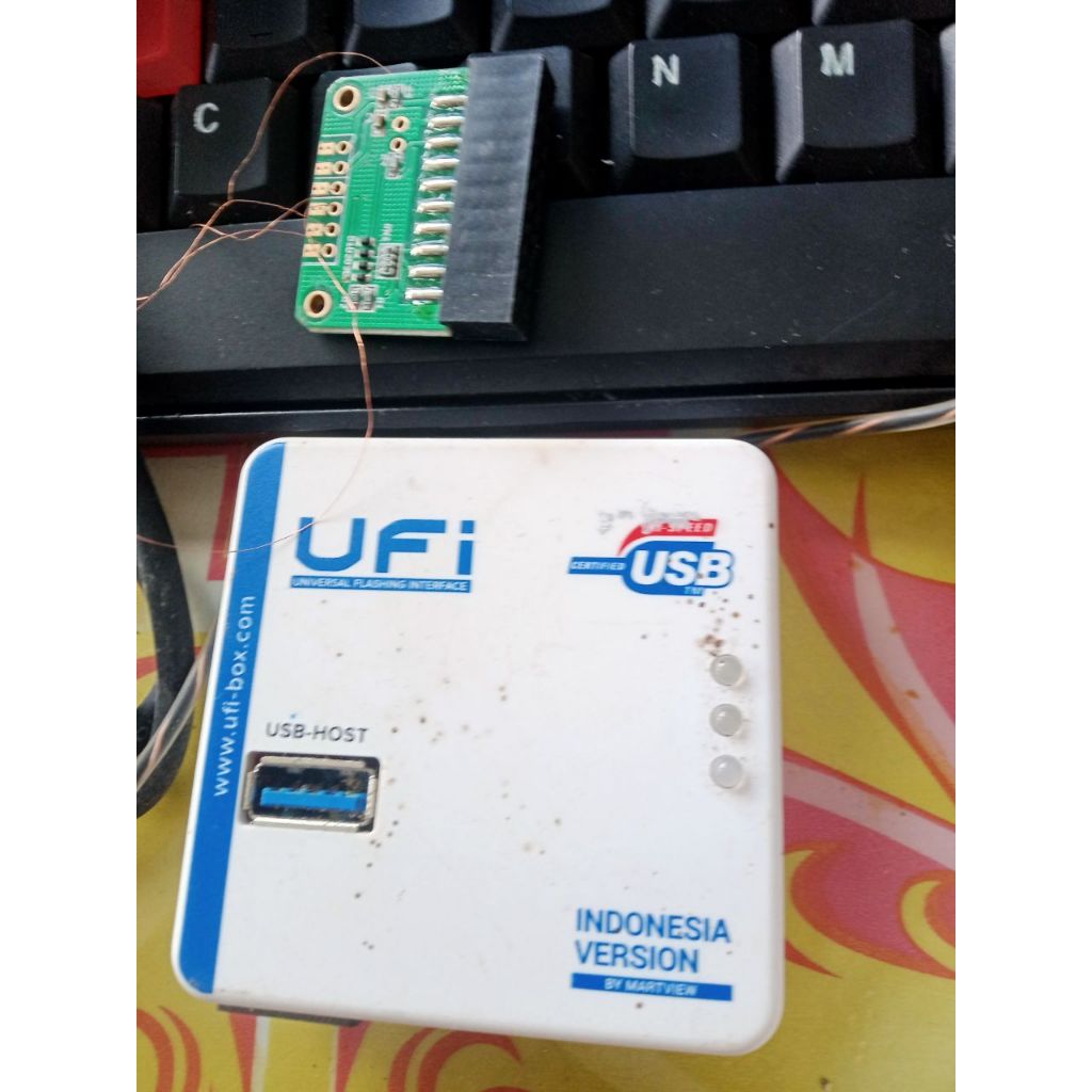 Jual Ufi box 1 set original UFI Box dan UFI ISP Adapter V2 masih 100 ...