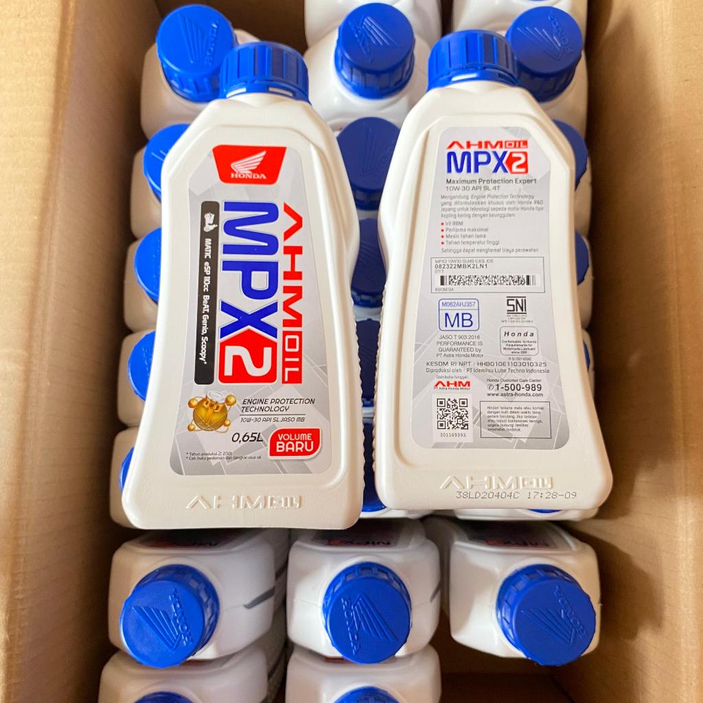 Jual ( PAKET 1 DUS 24 BTL ) OLI HONDA MPX2 0.65 LITER ( Idemitsu ...