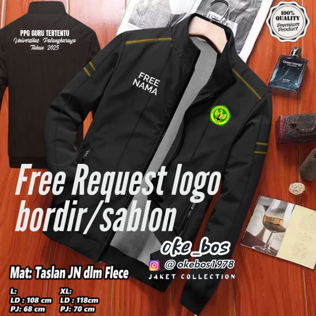 Jual JAKET PPG PILOTING DALJAB UNIVERSITAS PALANGKARAYA/UNIVERSITAS UGM ...