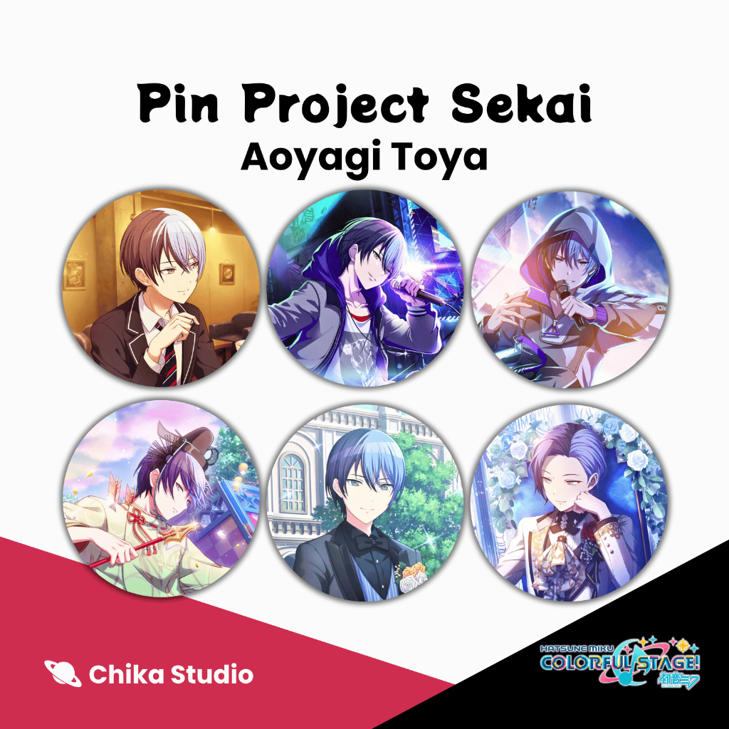 Jual Project Sekai Colorful Stage Fan Merchandise Pin Button Peniti ...