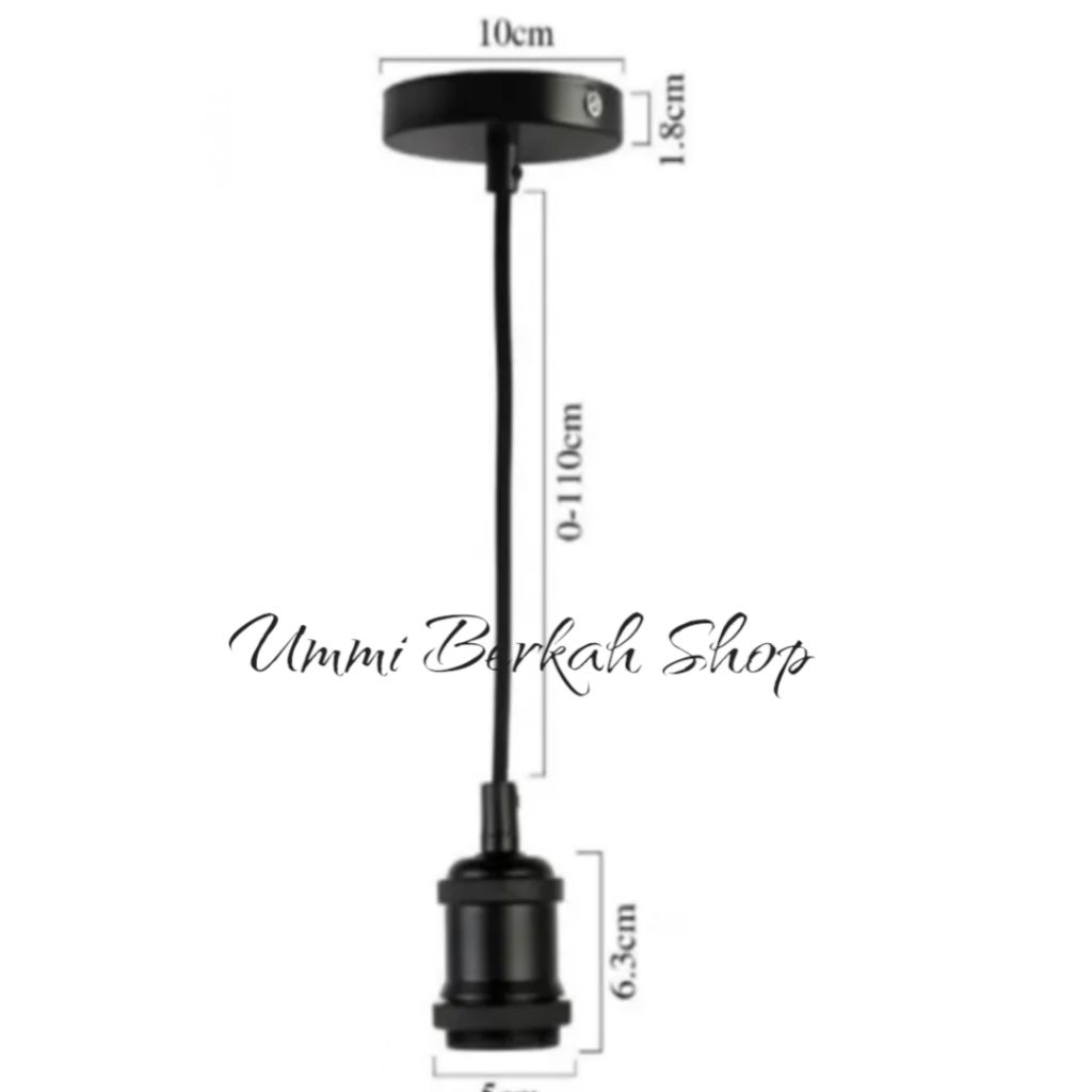 Jual Fitting Lampu Gantung e27 Jerman fitting Gantung Modern dan elegan untuk interior | Shopee ...