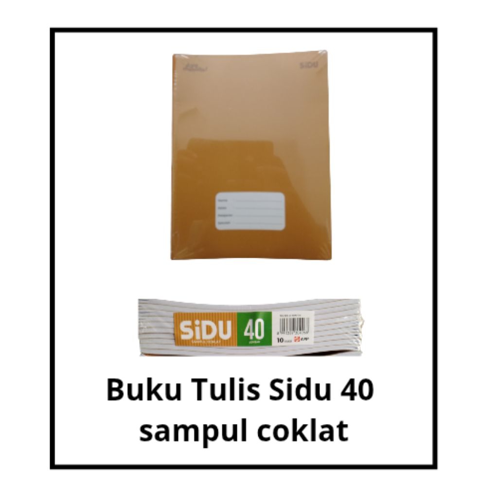 Jual BUKU TULIS SIDU 40 (1PAC) | Shopee Indonesia