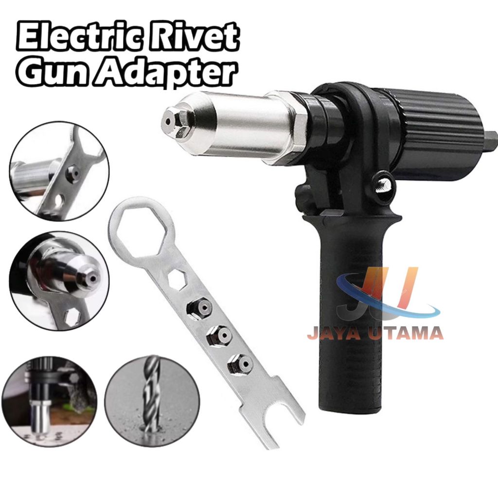 Jual Adaptor Alat Tang Rivet Ripet Adaptor Konverter Bor Paku Rivet ...