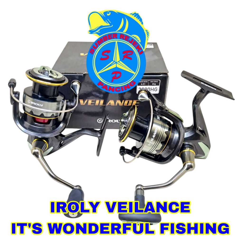 Jual Reel Iroly Veilance Sw Power Handle | Shopee Indonesia