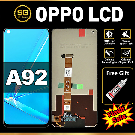 Jual LCD For OPPO A92 Original COD Touchscreen hp ori fullset asli ...