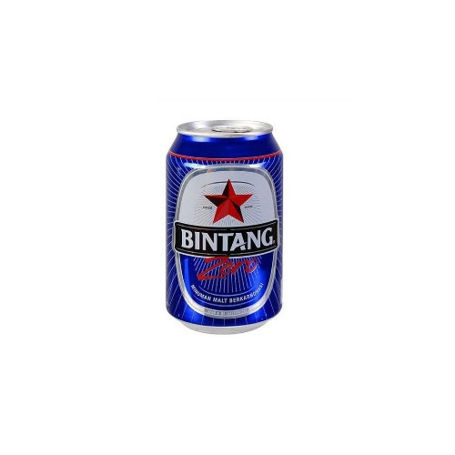 Jual BINTANG ZERO KALENG 330ML ( 1 KALENG ) | Shopee Indonesia