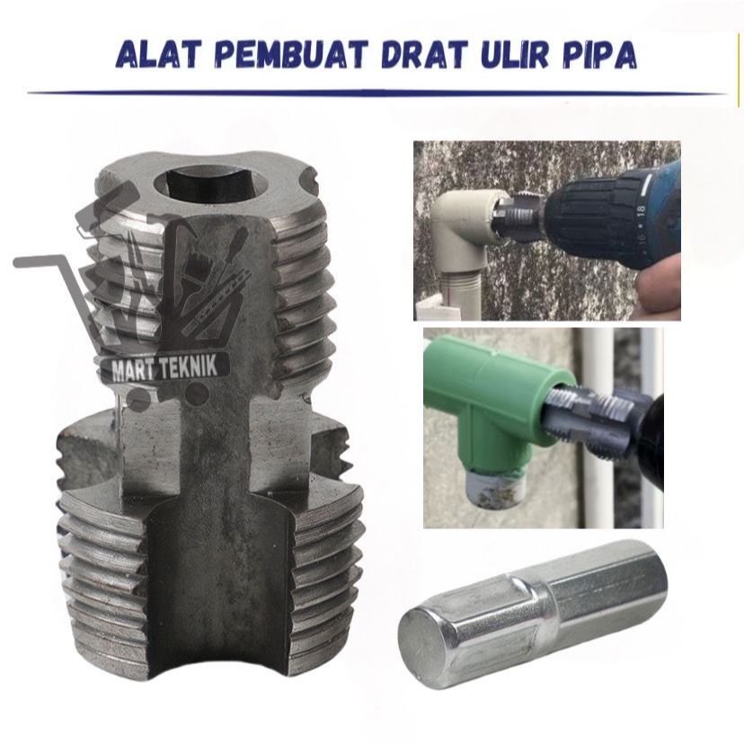 Jual Alat Senai Pipa 4/6 /Alat Pembuka Drat Pipa Pvc / Pipa Lubang ...