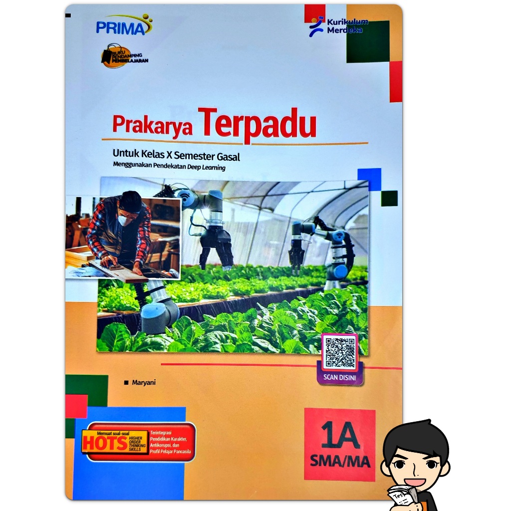 Jual LKS PRAKARYA TERPADU SMA KELAS X 10 SEMESTER 1 2025-2026 Deep Learning, ISI: KERAJINAN ...