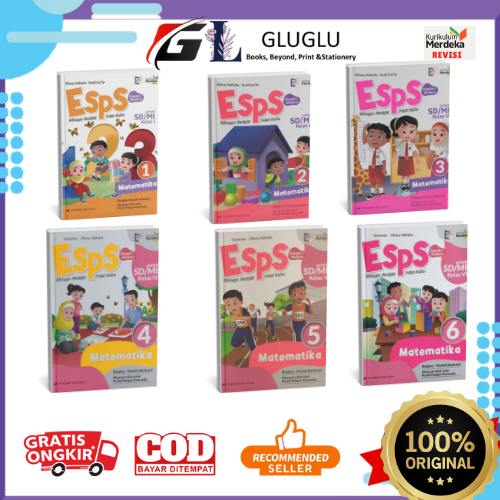 Jual Esps Matematika Revisi Kelas 1 2 3 4 5 6 SD/MI Kurikulum Merdeka Original | Shopee Indonesia