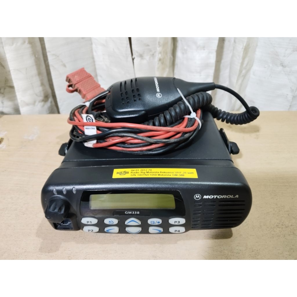 Jual motorola gm338 vhf V 25 | Shopee Indonesia