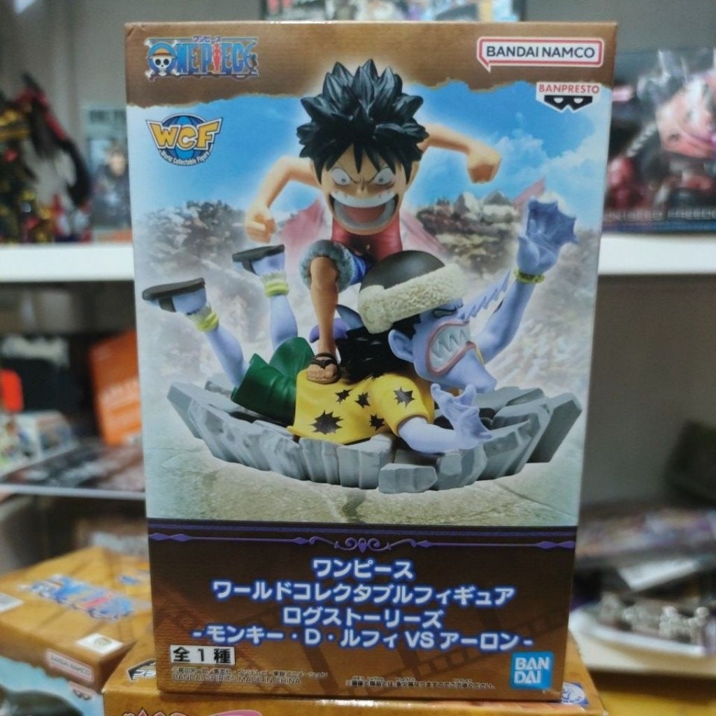 Jual wcf log story luffy arlong one piece figure | Shopee Indonesia
