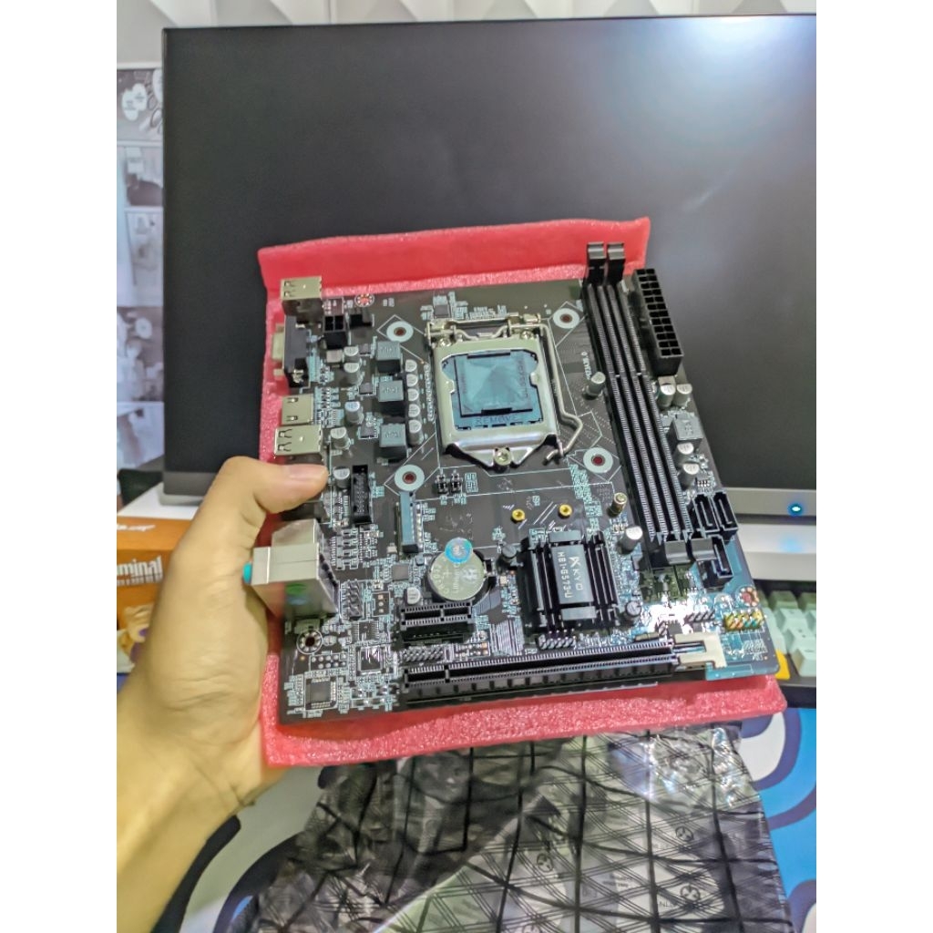 Jual Motherboard Kyo Kaizen H81 Support Gen 4 ( Bekas Like New ...