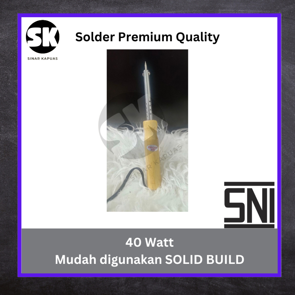 Jual SOLDER TIMAH // SOLDER 40 WATT // ALAT PATRI // ALAT SOLDER ...