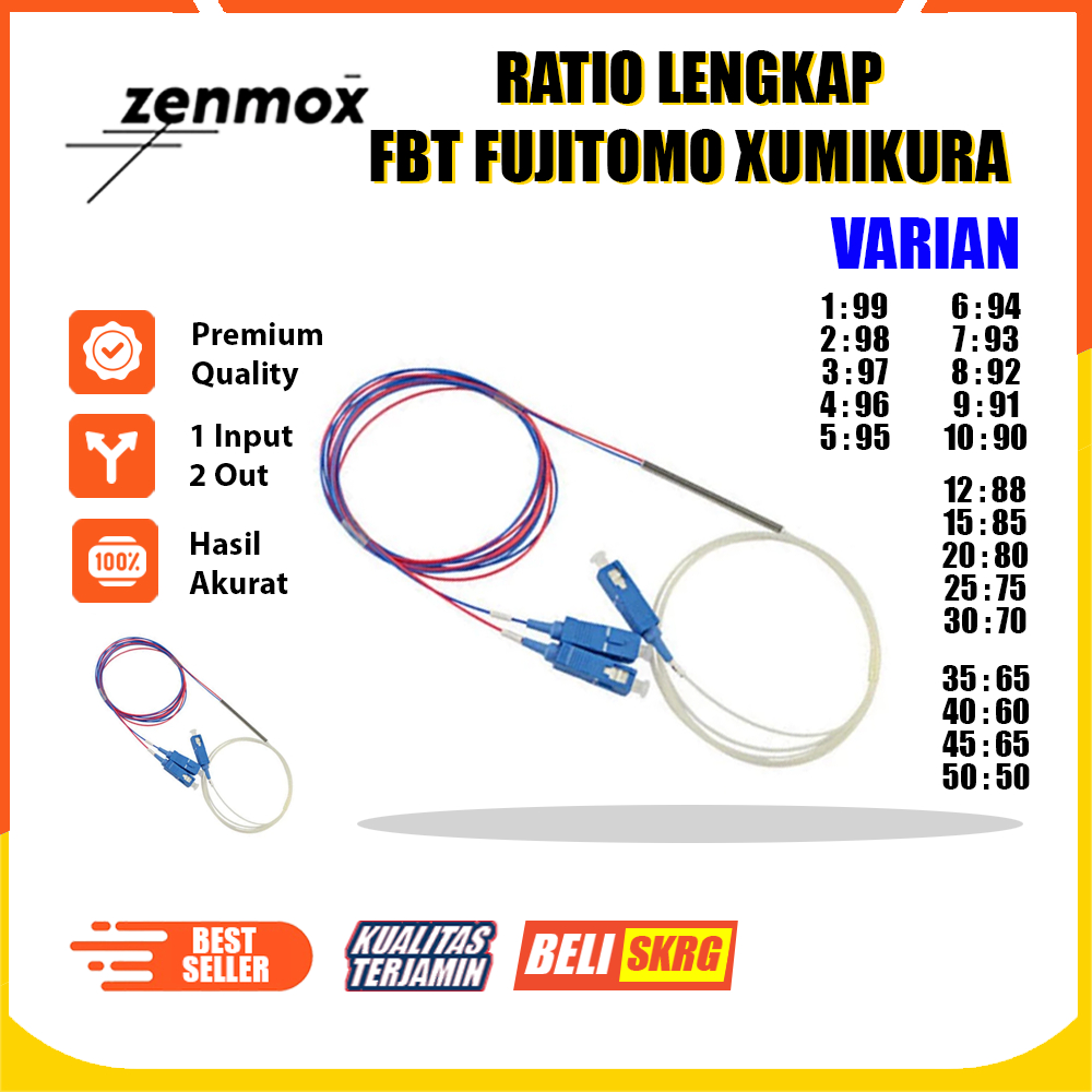 Jual Splitter Ratio FUJITOMO XUMIKURA | FBT Spliter Rasio High Quality ...