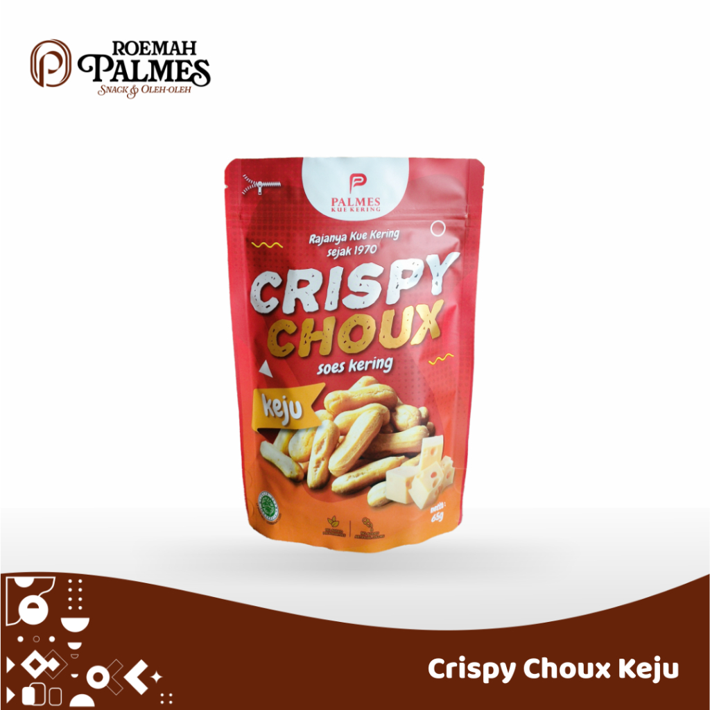 Jual PALMES - Soes Kering Keju 65gr - Crispy Choux Keju - Khas ...
