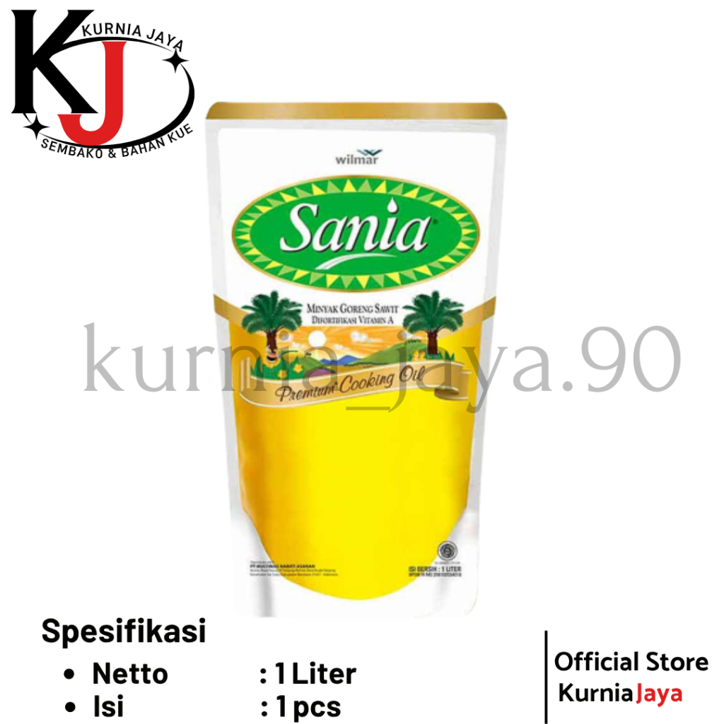 Jual [ SANIA ] Minyak Goreng 1 Liter | Shopee Indonesia
