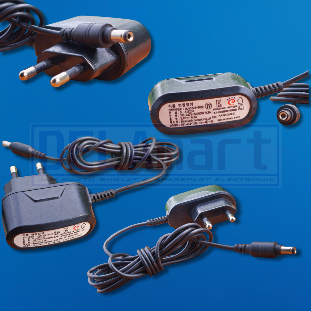 Jual Adaptor 5V 0.7A Original KOREA JACK 5.5mmx2.1mm COCOK HTB NO RESET ...