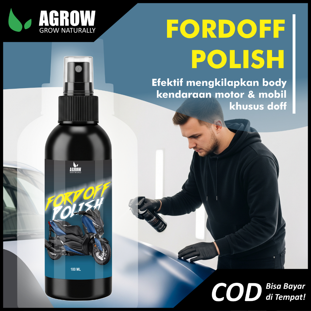 Jual Fordoff Polish Pengkilap Body Motor Doff Mobil Matte Semi Coating ...