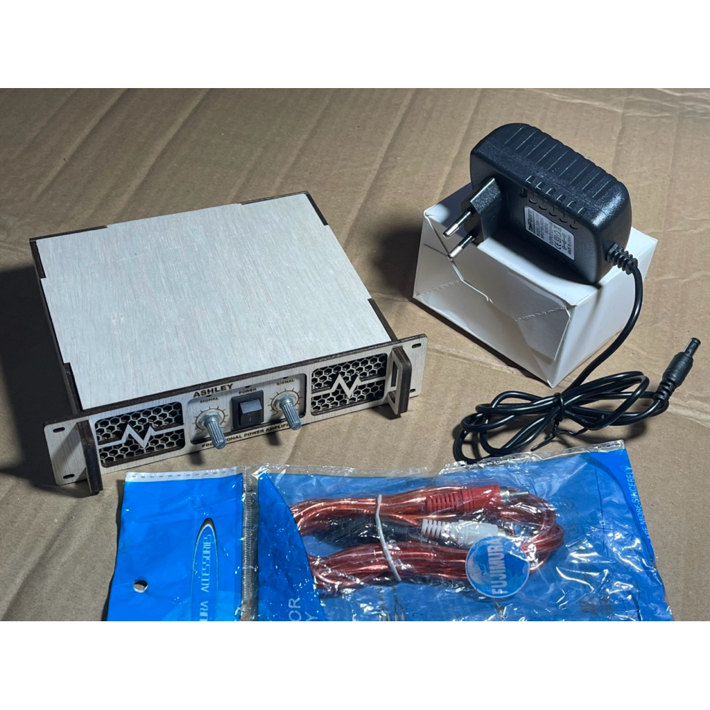 Jual paket power ampli mini 12 v 3A tampilan bagus dan miniatur ...