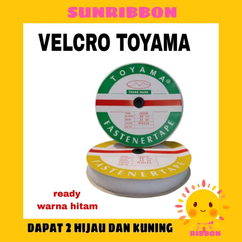 Jual Perekat / KRETEKAN / MAGIC TAPE / HOOK & LOOP / nylon tape /velcro ...
