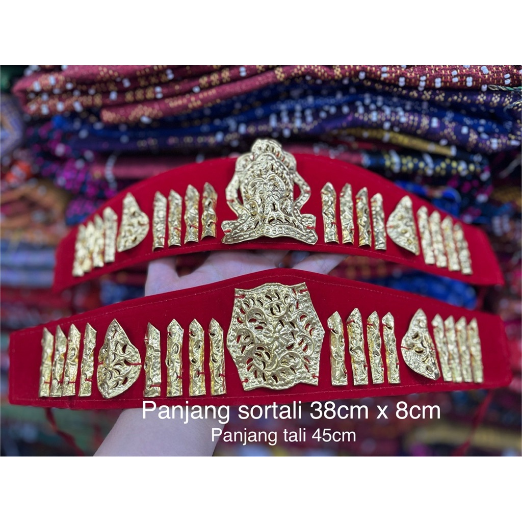 Jual Sortali pengantin batak premium pagar empat (motif mirip dengan ...