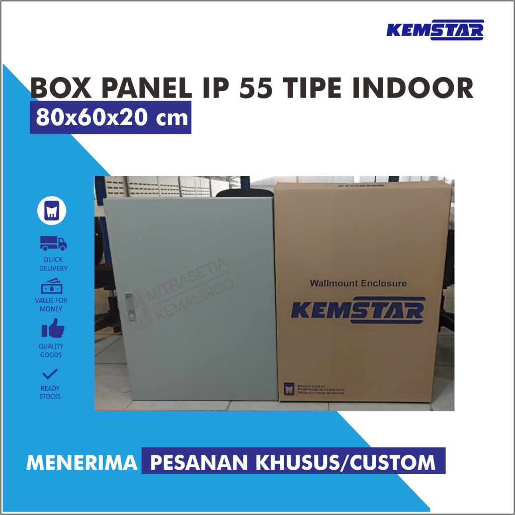 Jual TB 8060/20 Box Panel Listrik 80x60 / 80x60x20 (cm) 800x600x200 (mm ...