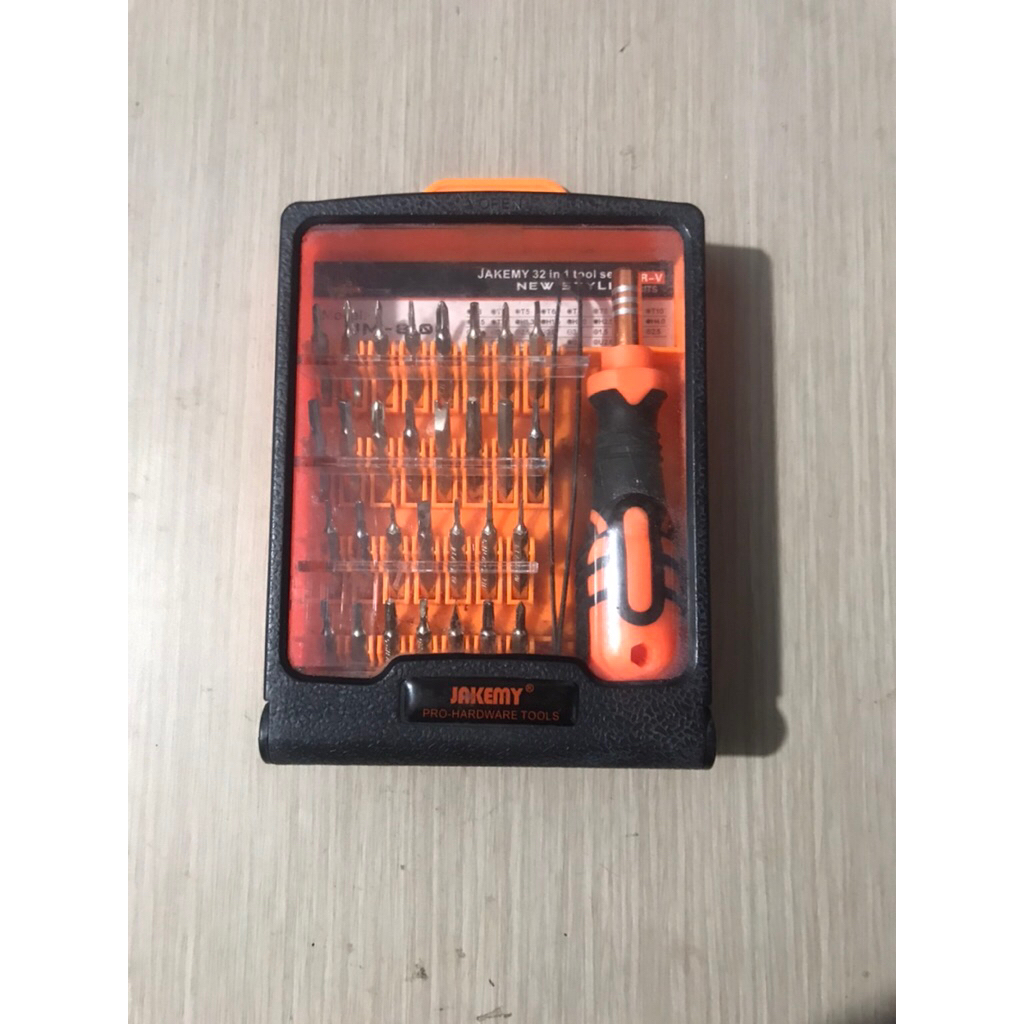 Jual Jakemy Obeng Set Lengkap mulus | Shopee Indonesia