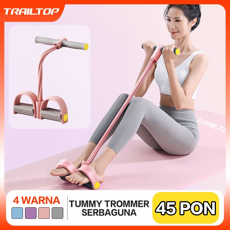 Jual TrailTop Tummy Trimmer 4 & 6 Tali Alat Fitnes Rumah Senam Workout ...