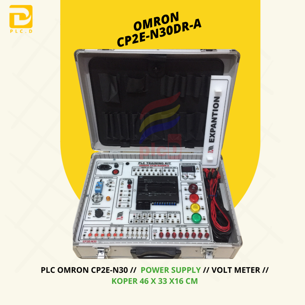 Jual PLC Omron CP2E-N30DR-A only Training Kit | Shopee Indonesia
