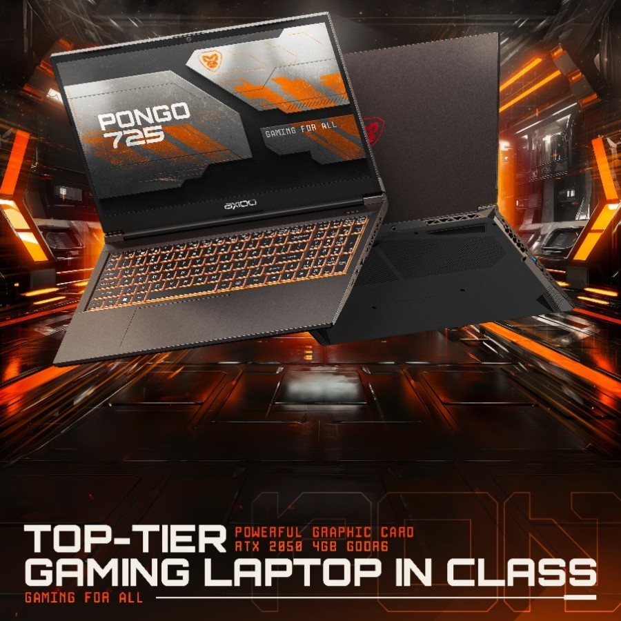Jual LAPTOP AXIOO PONGO 725 | i7 12650H 16GB 512GB RTX2050 4GB WINDOWS ...