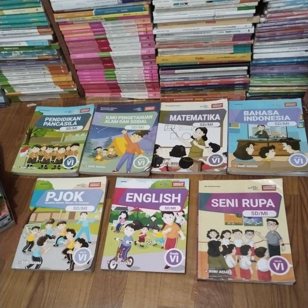 Jual Buku Paket SD Kelas 6 / VI Bumi Aksara Kurikulum Merdeka | Shopee Indonesia