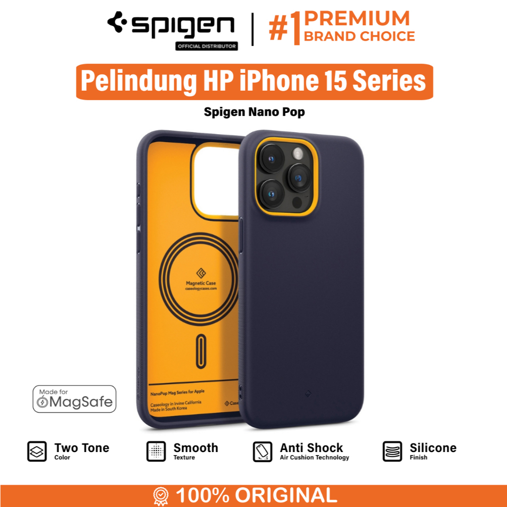 Jual Case iPhone 15 Pro Max Plus Caseology by Spigen Nano Pop MagSafe ...