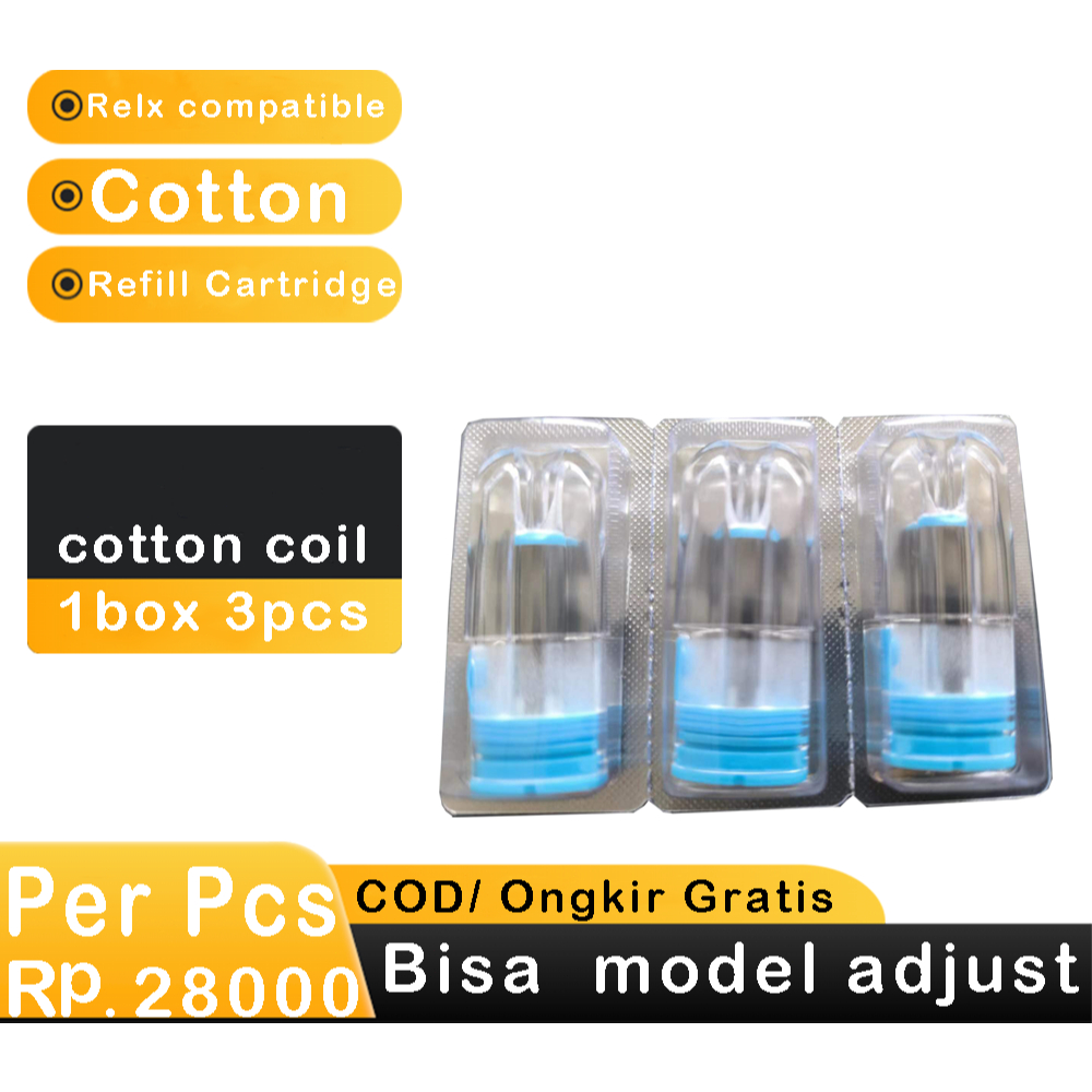 Jual RELX compatible Refill Cartridge infinity artisan essential bisa ...
