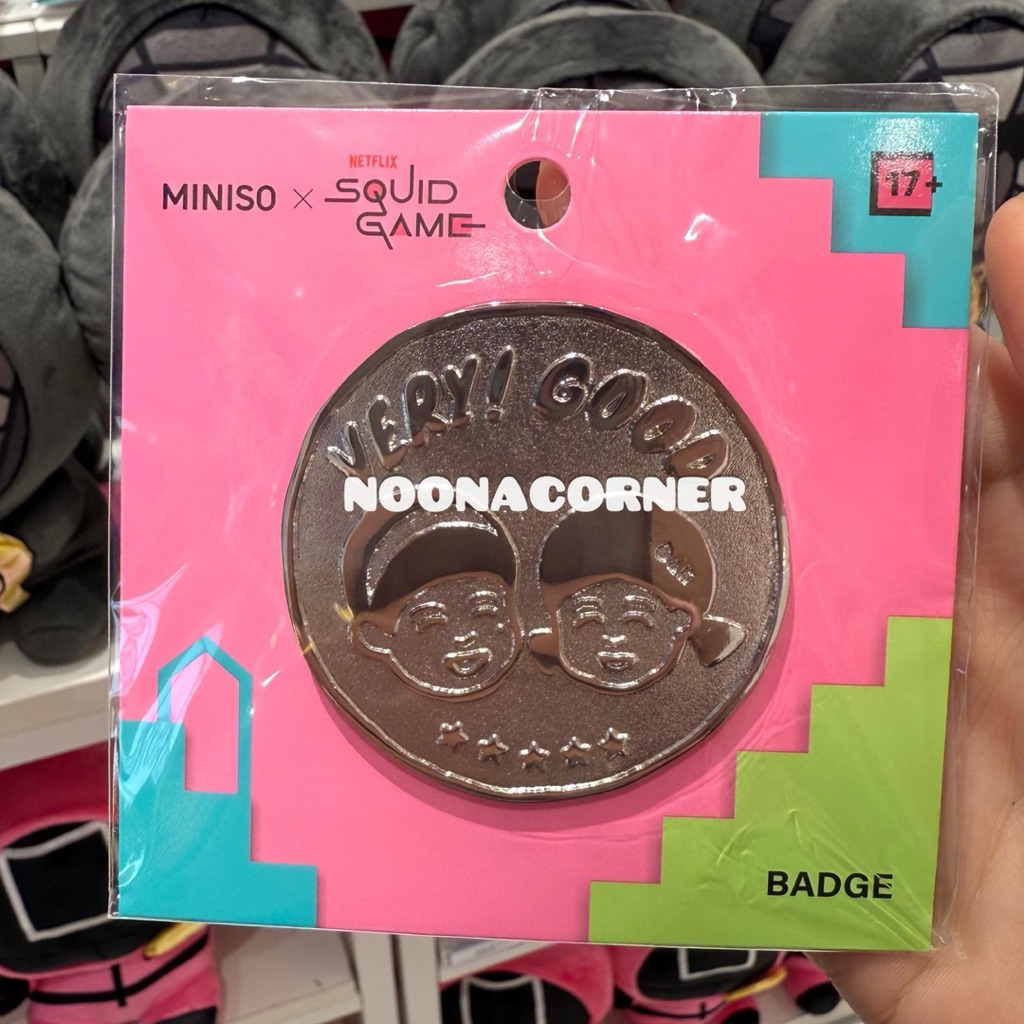 Jual Miniso x Squid Game ‼️ Bros / Pin / Badge Coin Very Good Young Hee ...