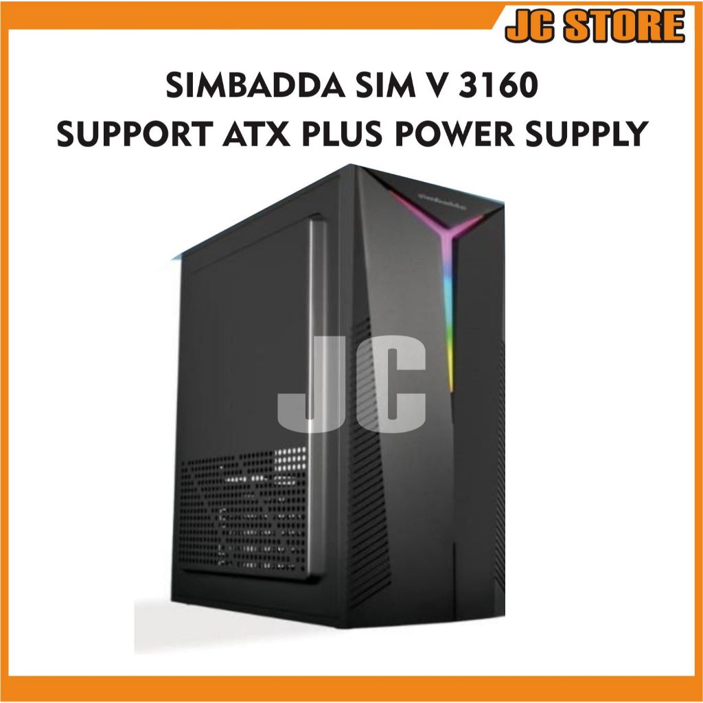 Jual Casing Simbadda Sim-V 3160 Support ATX Includ PSU | Shopee Indonesia