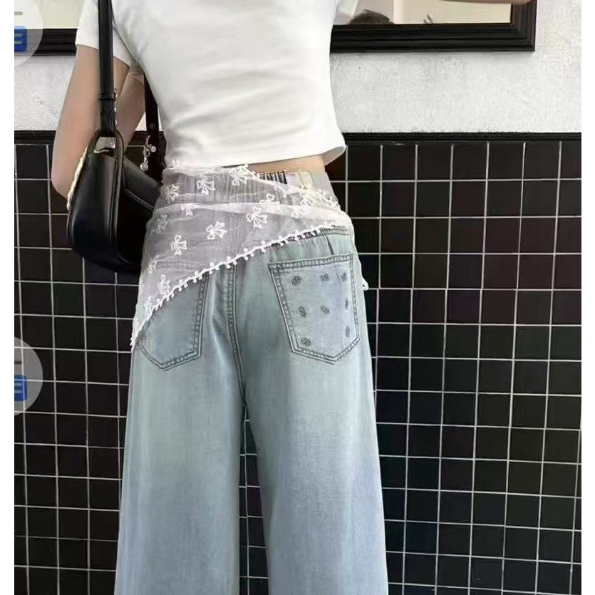 Jual Lace Belt / Renda Ikat Ban Pinggang / Y2K Floral untuk jeans ...