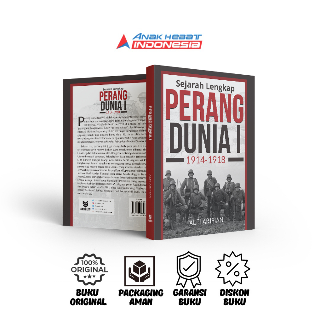 Jual Sejarah Lengkap Perang Dunia 1: 1914-1918 - Alfi Arifian | Shopee ...