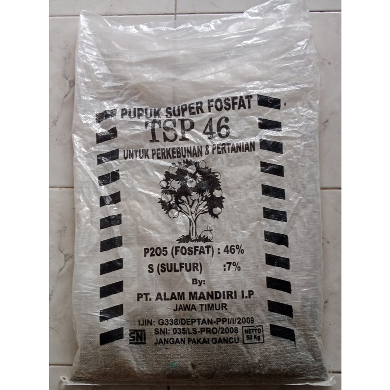 Jual Pupuk TSP 46 Kemasan Repack 1 Kg | Shopee Indonesia