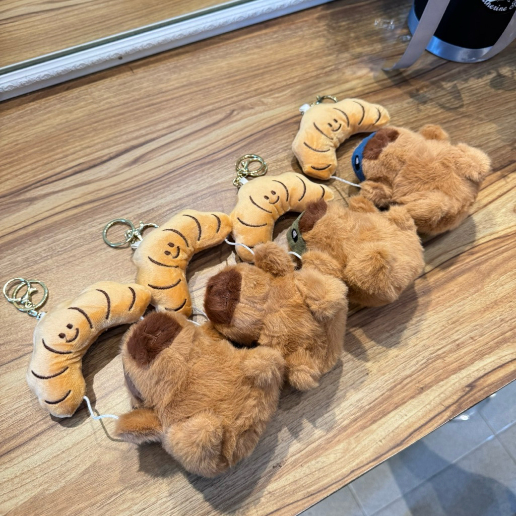Jual [READY 3TIP.SBY] Capybara Parasut Croissant | Gantungan Kunci ...