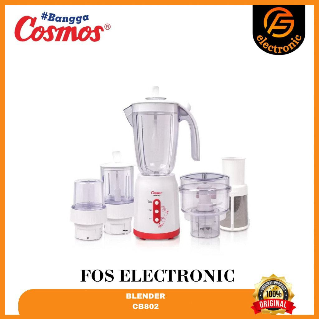 Jual Cosmos CB-802PCF / CB802 / CB-802 PCF / 802 - Blender Plastik 2 ...