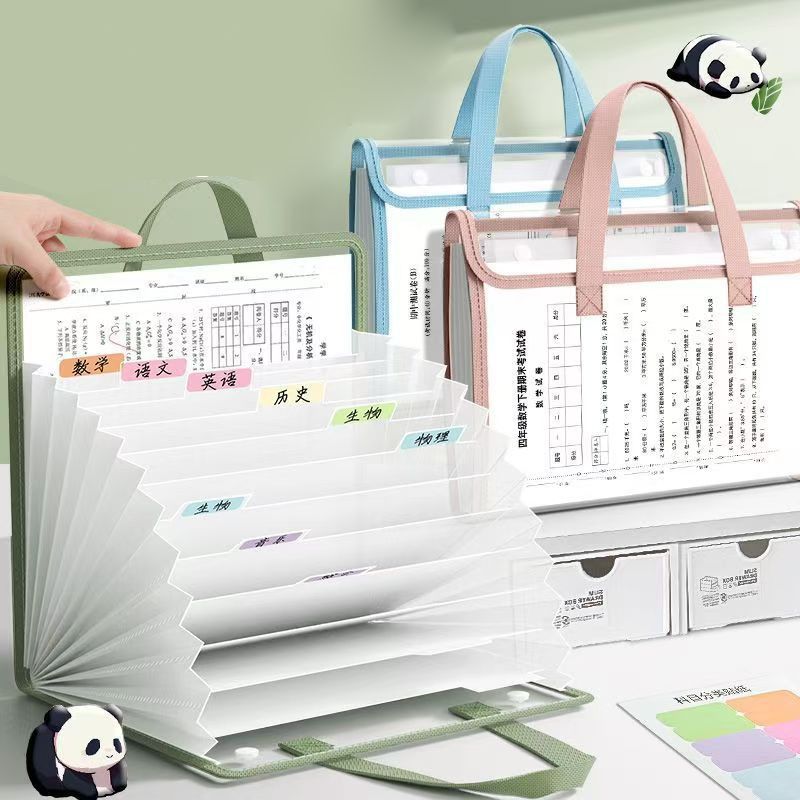Jual Transparan File Folder A4 12 Sekat Document Bag Tas Folder ...