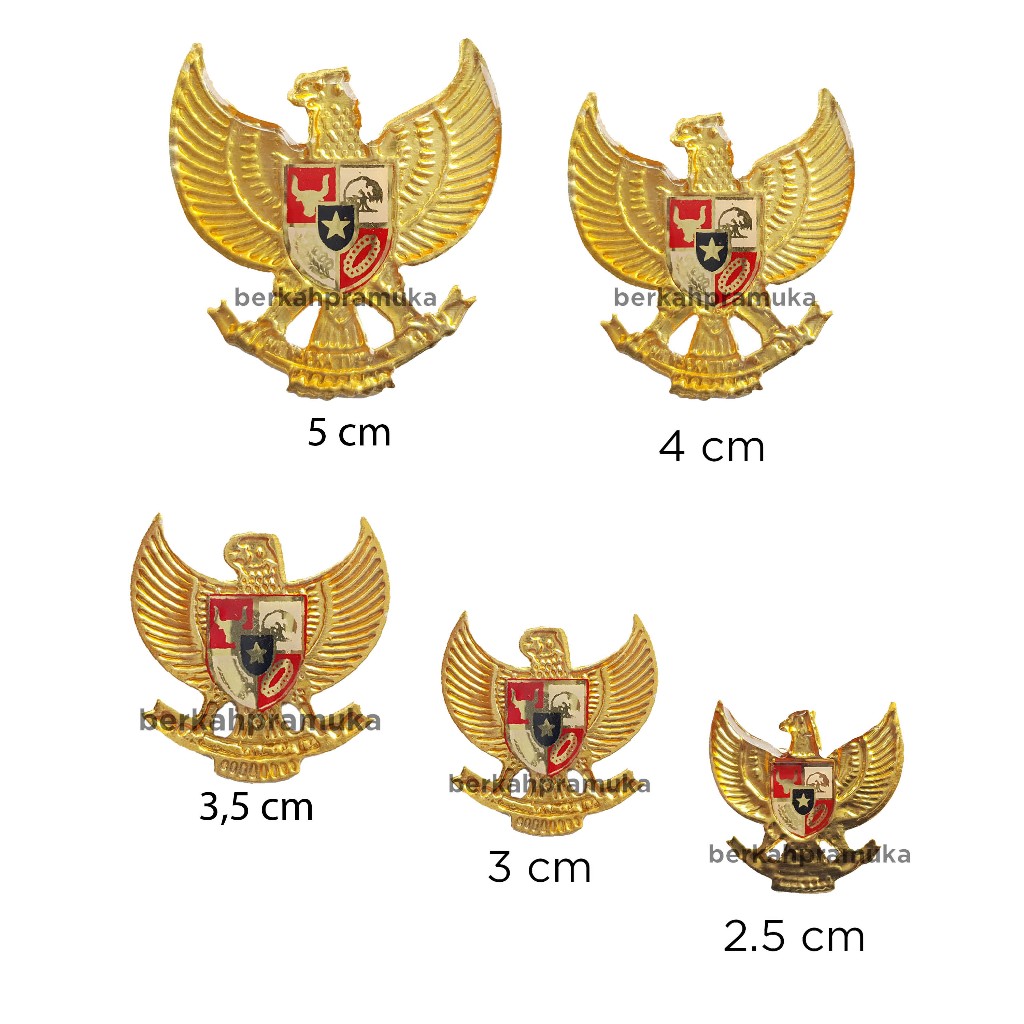 Jual PIN GARUDA PASKIBRA BROSS PECI PASKIBRAKA PIN MERAH PUTIH ...