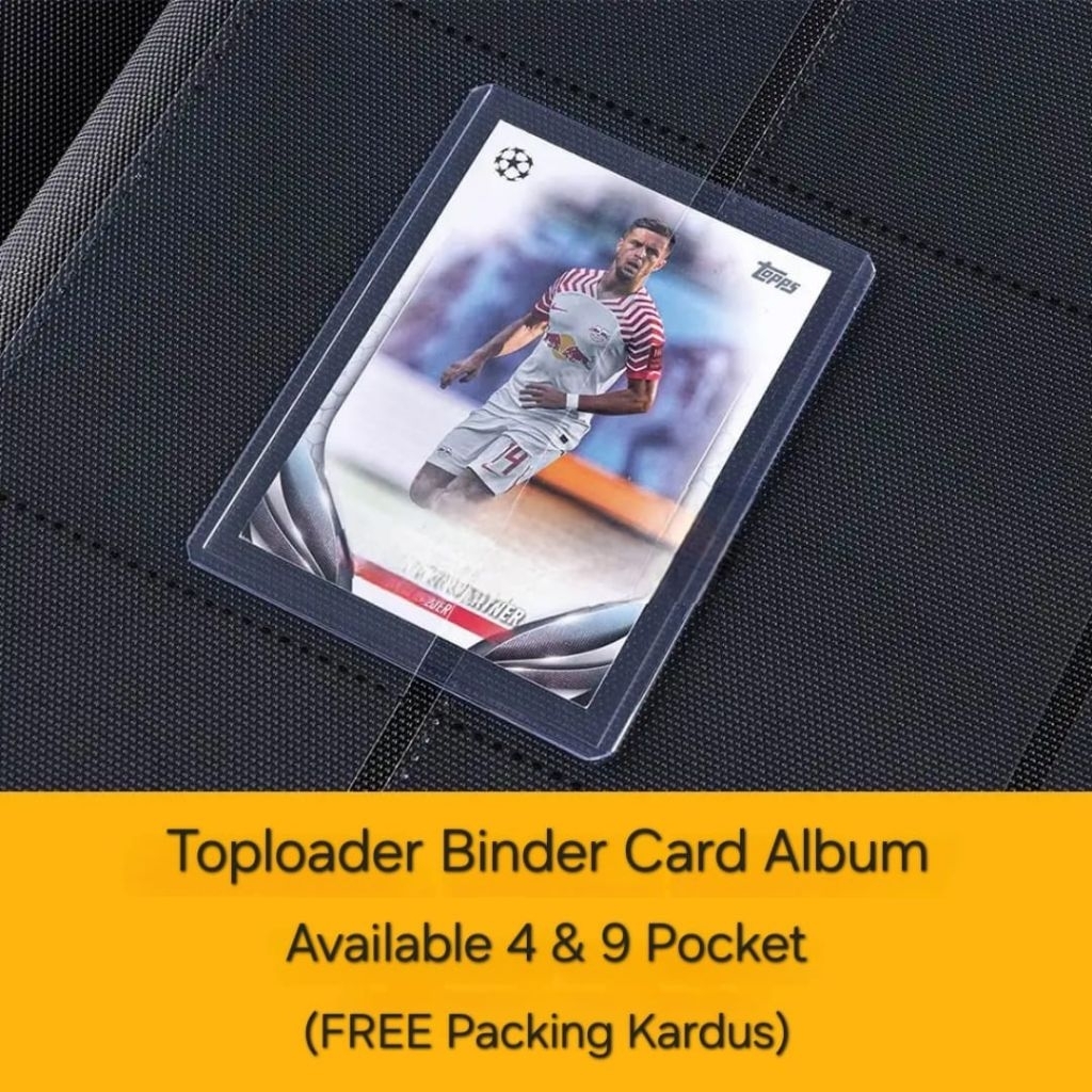 Jual TOPLOADER STRAP BINDER CARD ALBUM 4 9 POCKET BUKU KARTU UNTUK FOR ...