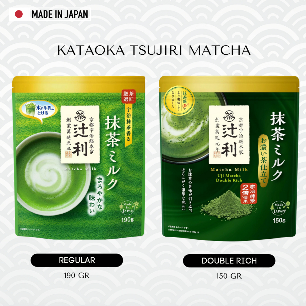 Jual Kataoka Tsujiri Matcha | Dark Matcha | Matcha Milk | Matcha Latte ...