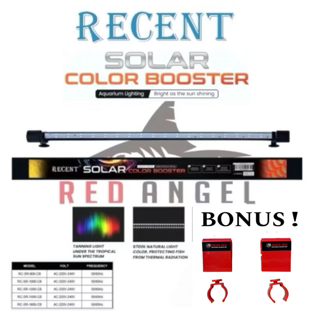 Jual RECENT - SOLAR COLOR BOOSTER LAMPU TANNING DAN BOOSTER AROWANA ...