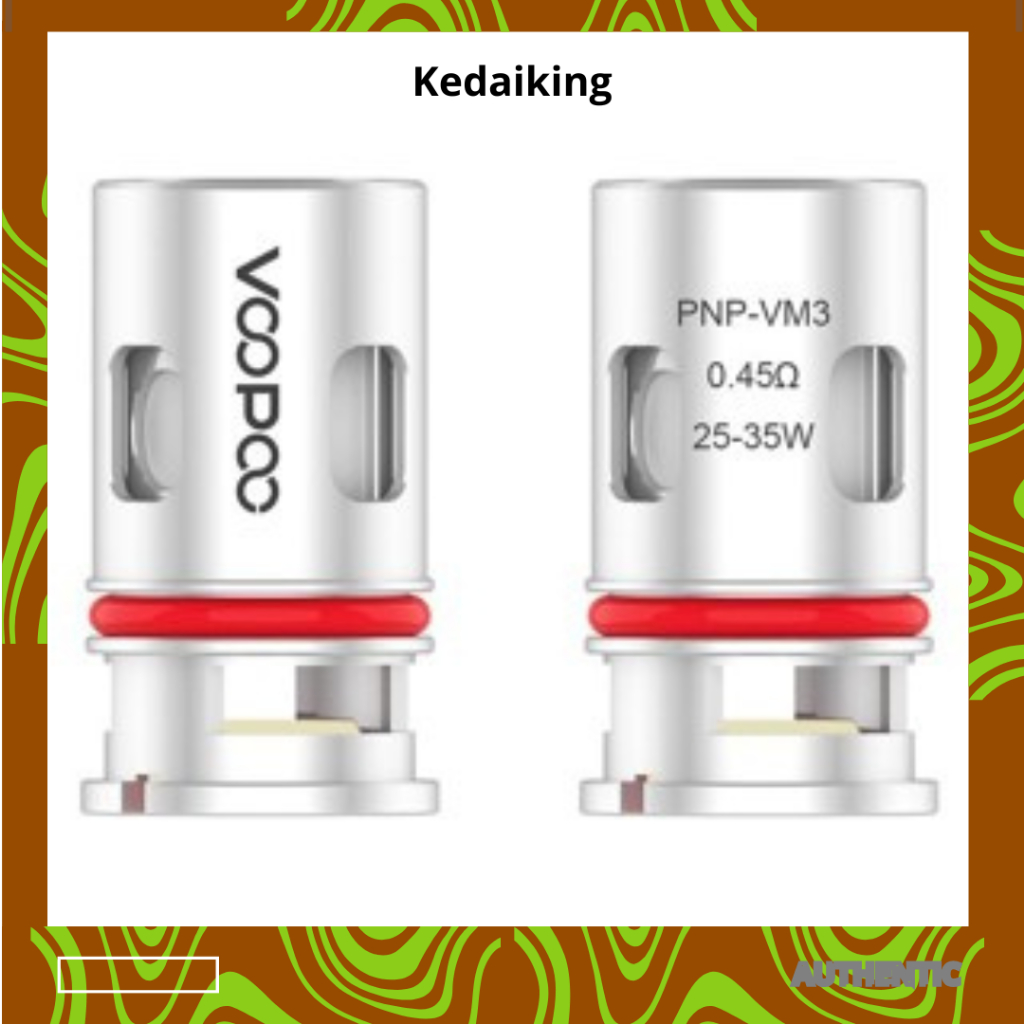 Jual VOOPOO VINCI PnP-VM3 0.45OHM REPLACEMENT COIL 100% AUTHENTIC ...