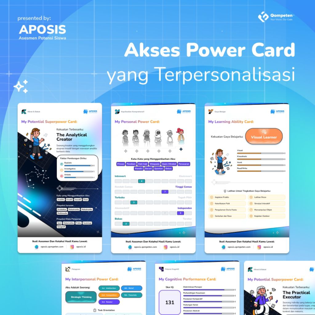 Jual APOSIS - Alat Tes IQ Psikotes Minat Bakat Karier Jurusan ...