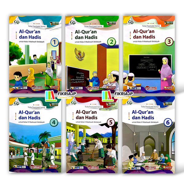 Jual Buku Al Qur'an dan Hadist Kelas 1 2 3 4 5 6 Kurikulum K13/Kurikulum Merdeka - Aqila (Tiga ...