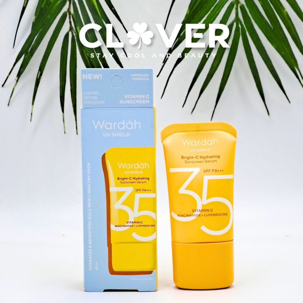 Jual WARDAH UV SHIELD ESSENTIAL GEL SUNSCREEN SERUM SPF35 PA+++ 40ml ...